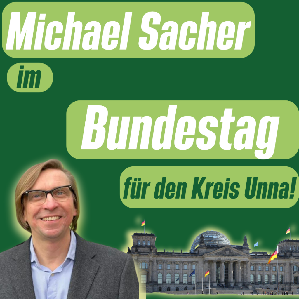 Michael Sacher hat es in den Bundestag geschafft! – BÜNDNIS 90/DIE GRÜNEN